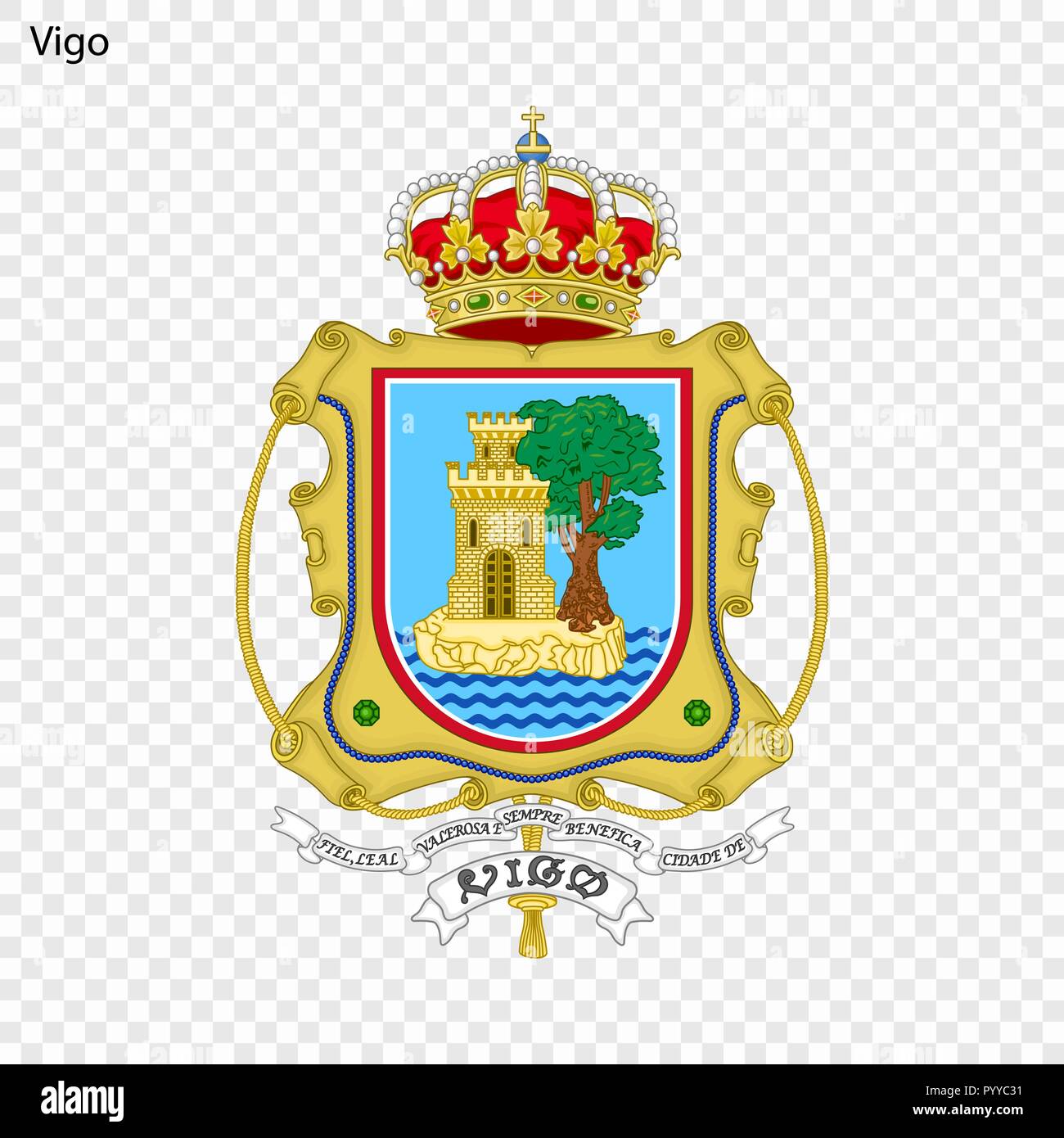 Vigo city Stock Vector Images - Alamy