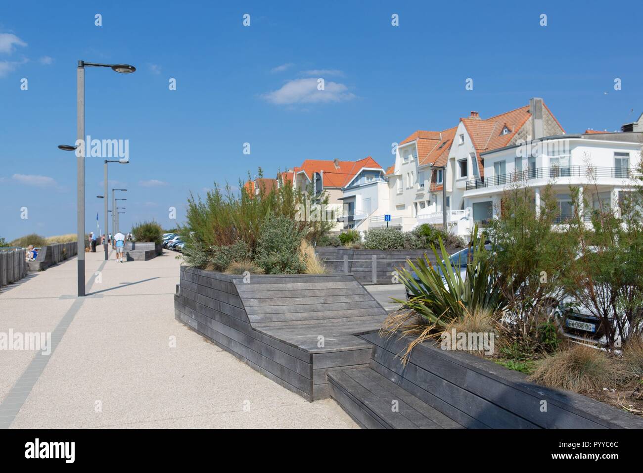 France, Region Hauts de France, Pas de Calais, Cote d'Opale, Merlimont ...