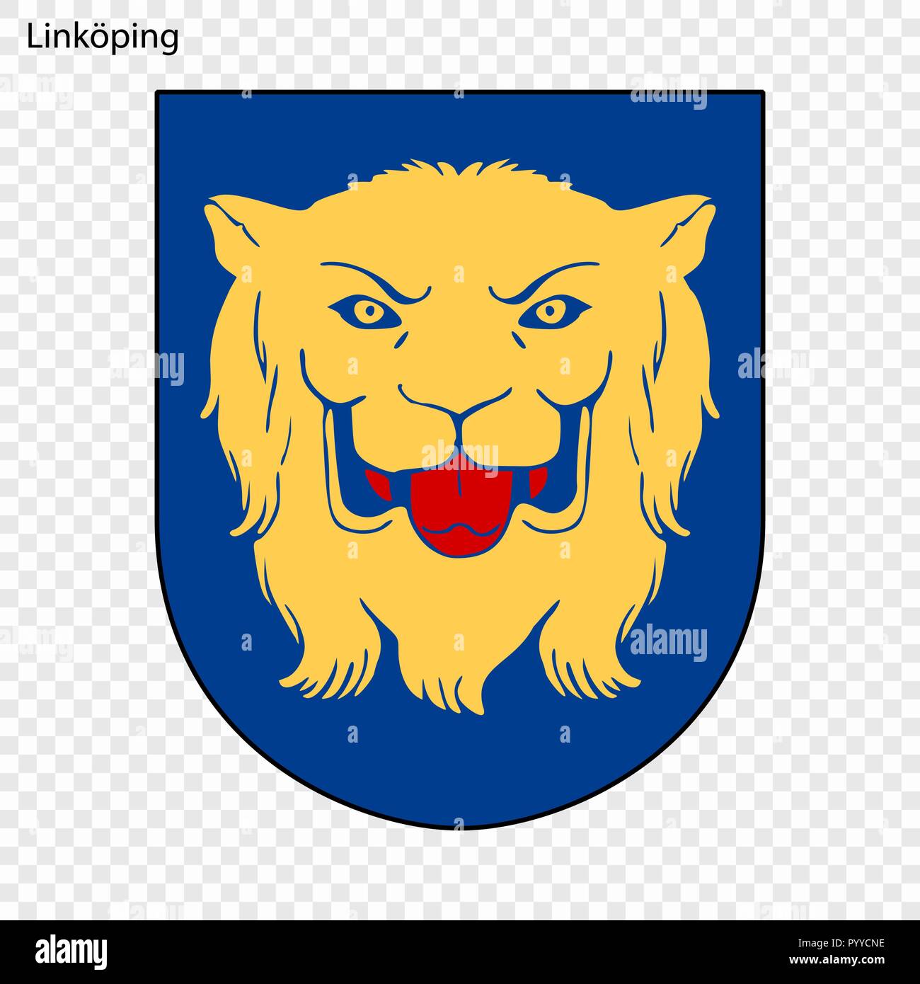 Emblem of Linkoping. City of Sweden. Vector illustration Stock Vector Image & Art - Alamy