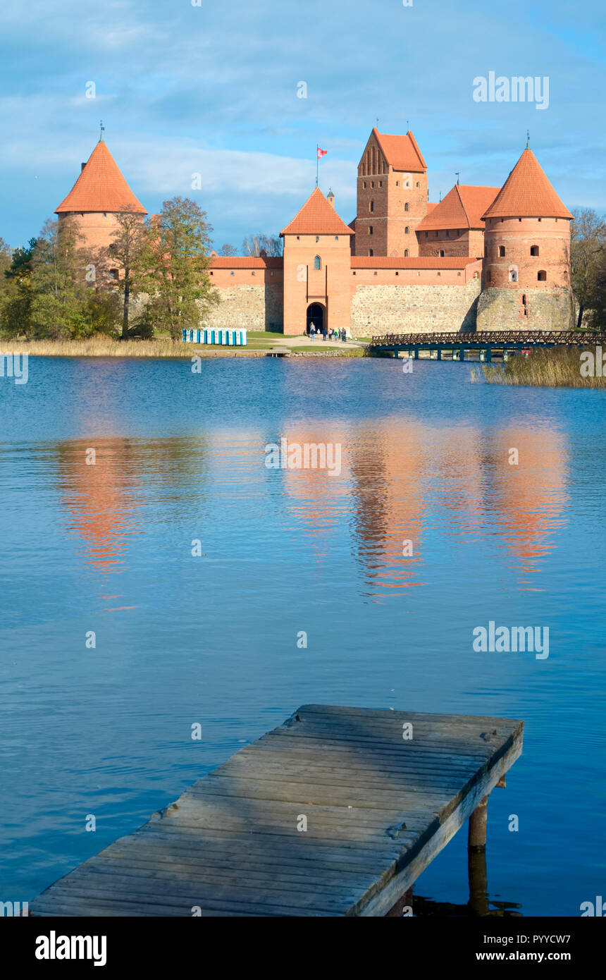 Medieval wooden castle hi-res stock photography and images - Alamy