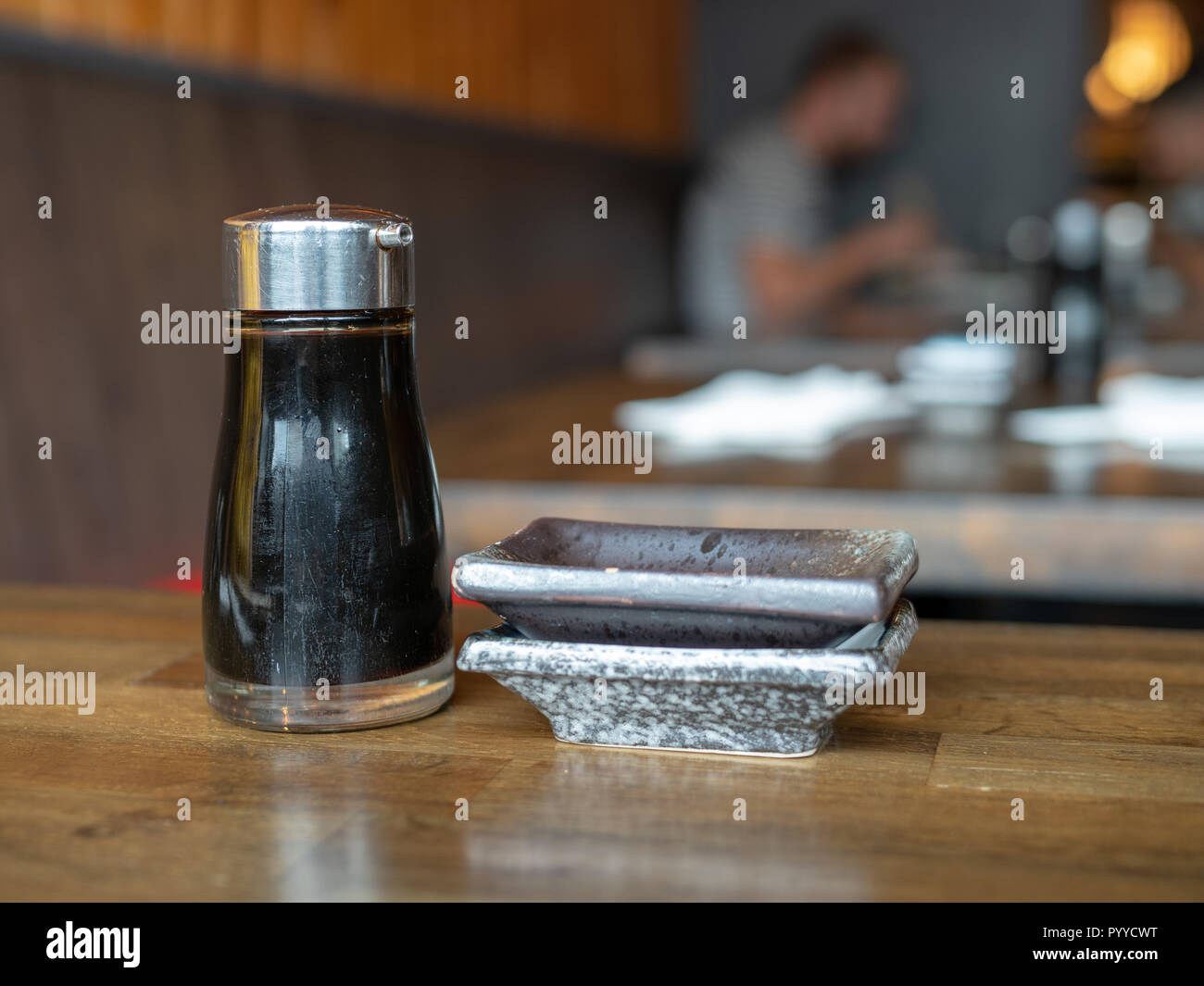 Soy sauce container hi-res stock photography and images - Alamy