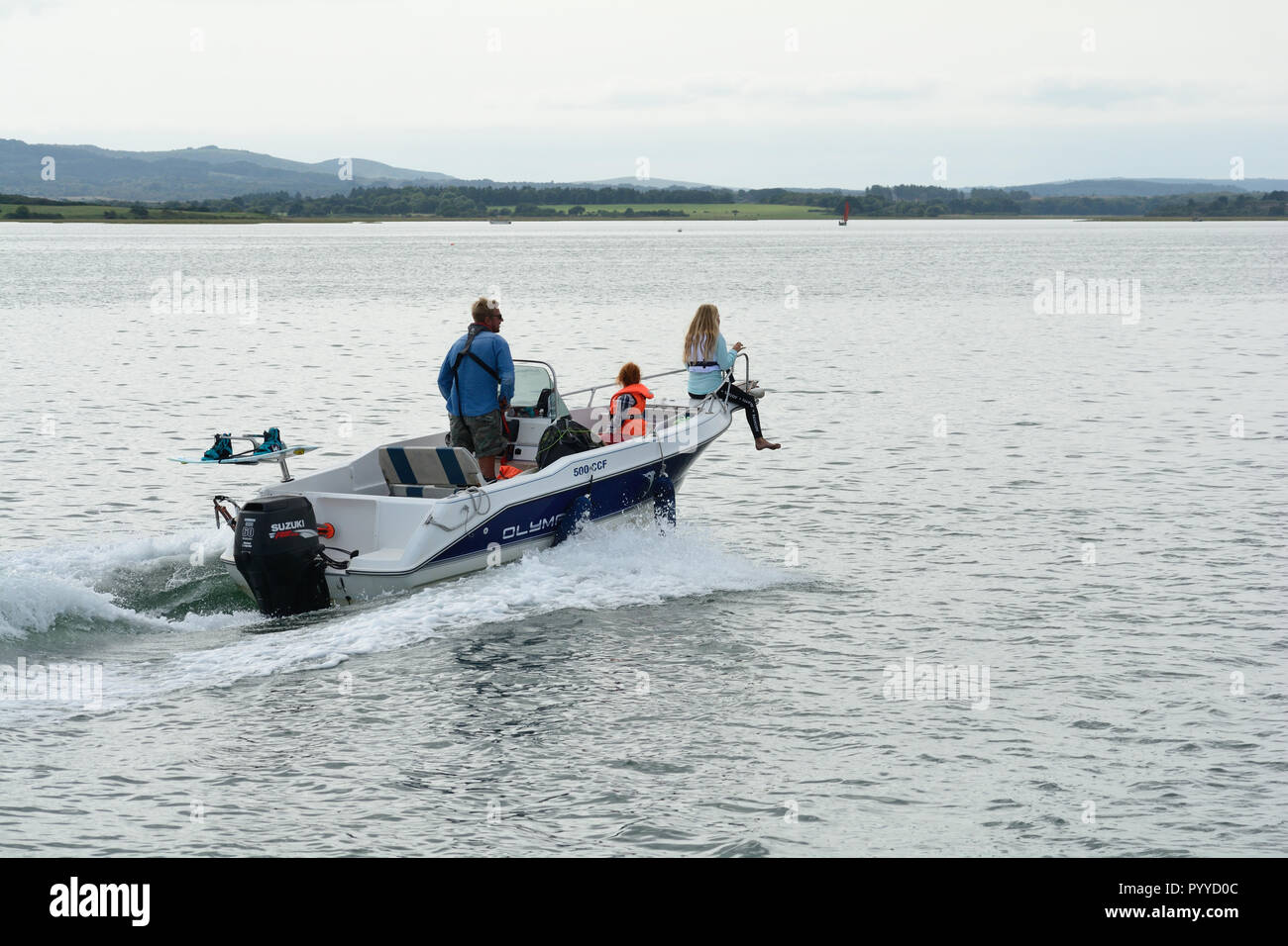 Poole harbour boat trip hi-res stock photography and images - Alamy