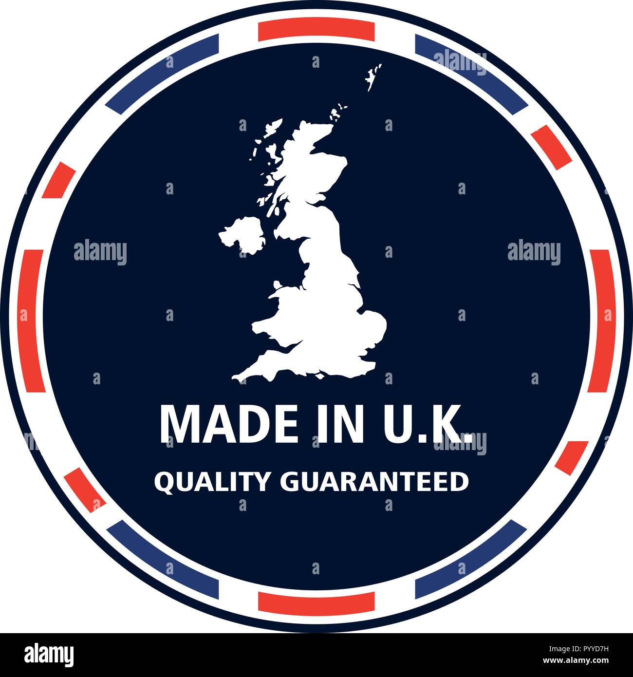 Union jack round shield hi-res stock photography and images - Alamy
