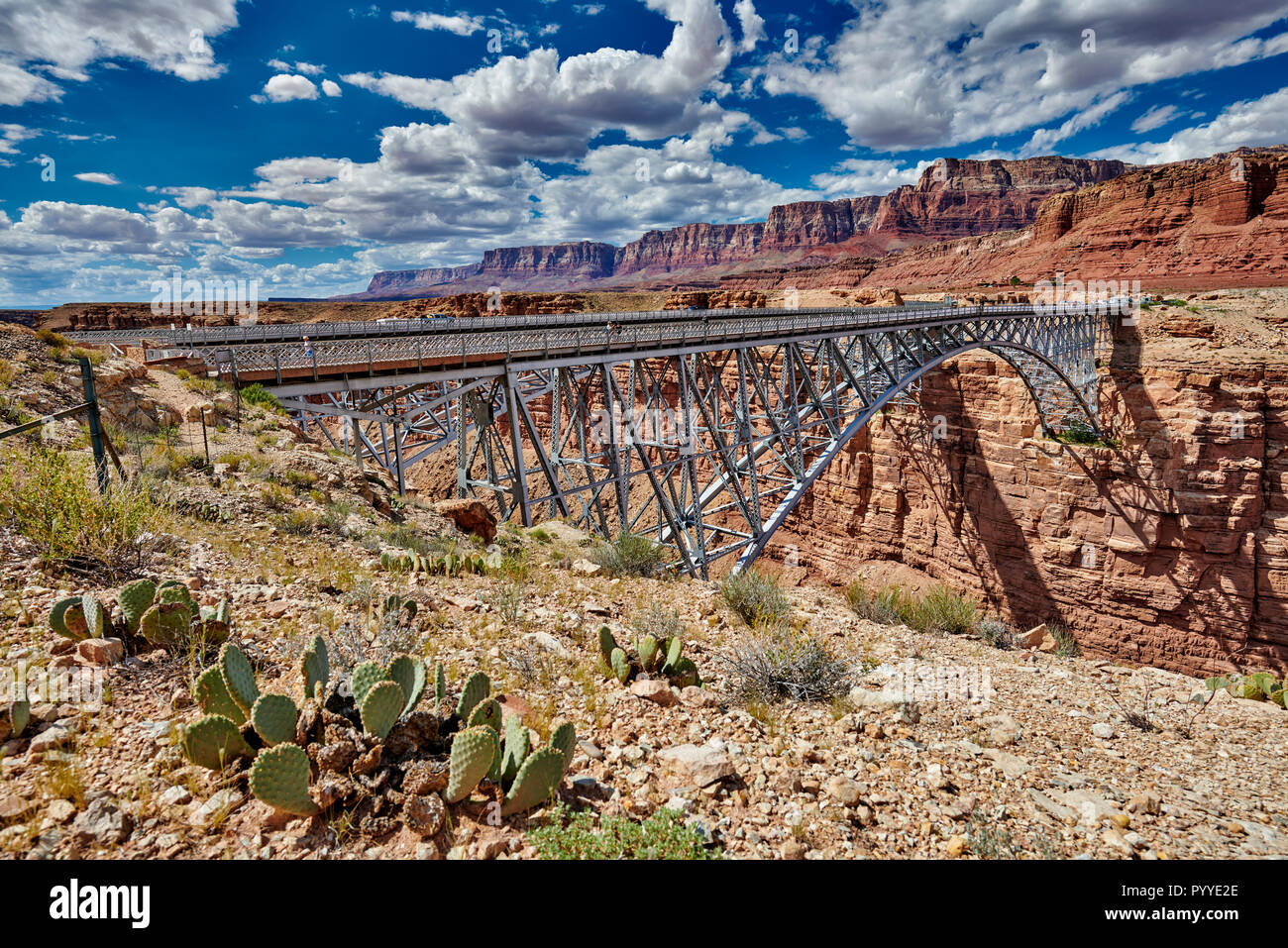 Navajo bridge in marble canyon hi-res stock photography and images - Alamy