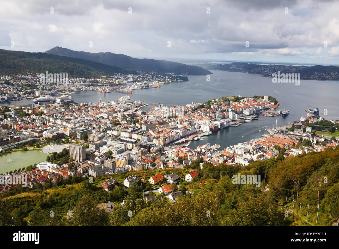 Bergen city hordaland hi-res stock photography and images - Alamy