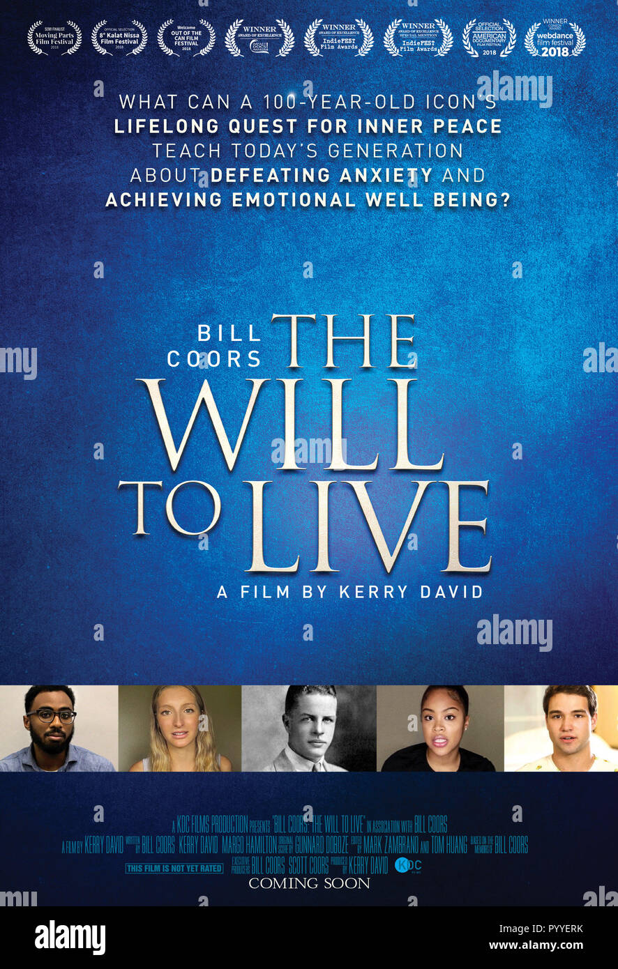 BILL COORS: THE WILL TO LIVE, US poster, center: Bill Coors, 2018 ...