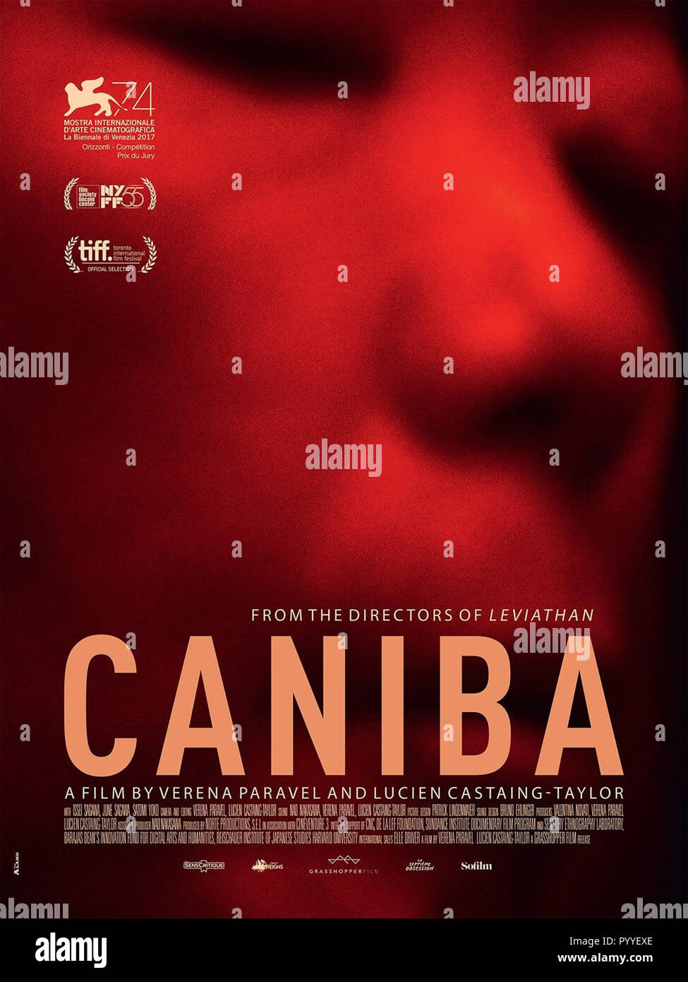 CANIBA, US poster, Issei Sagawa, 2017. © Grasshopper Film /Courtesy ...