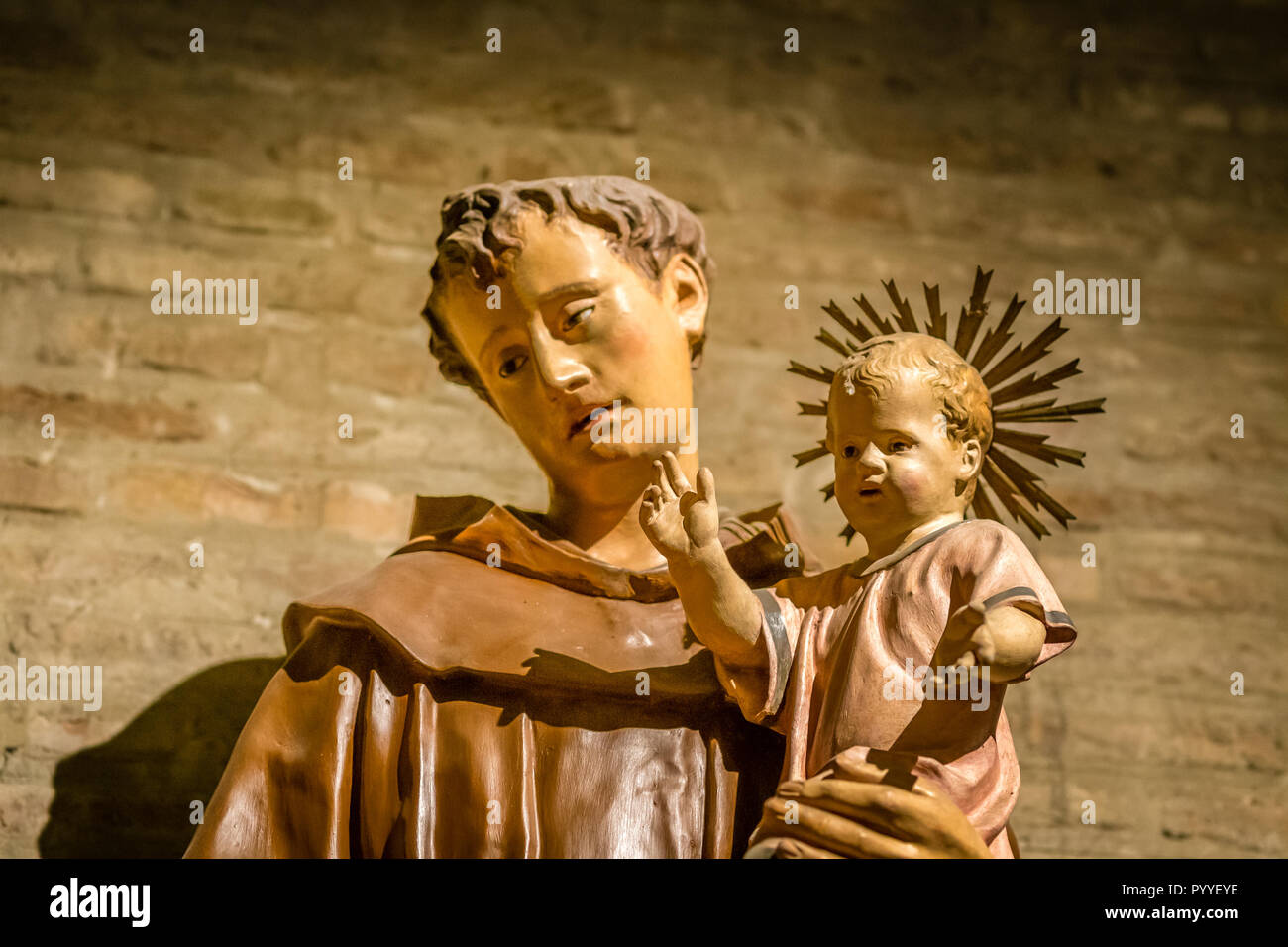 Jesus Christ Saint Anthony Padua Church Stock Photos & Jesus Christ ...