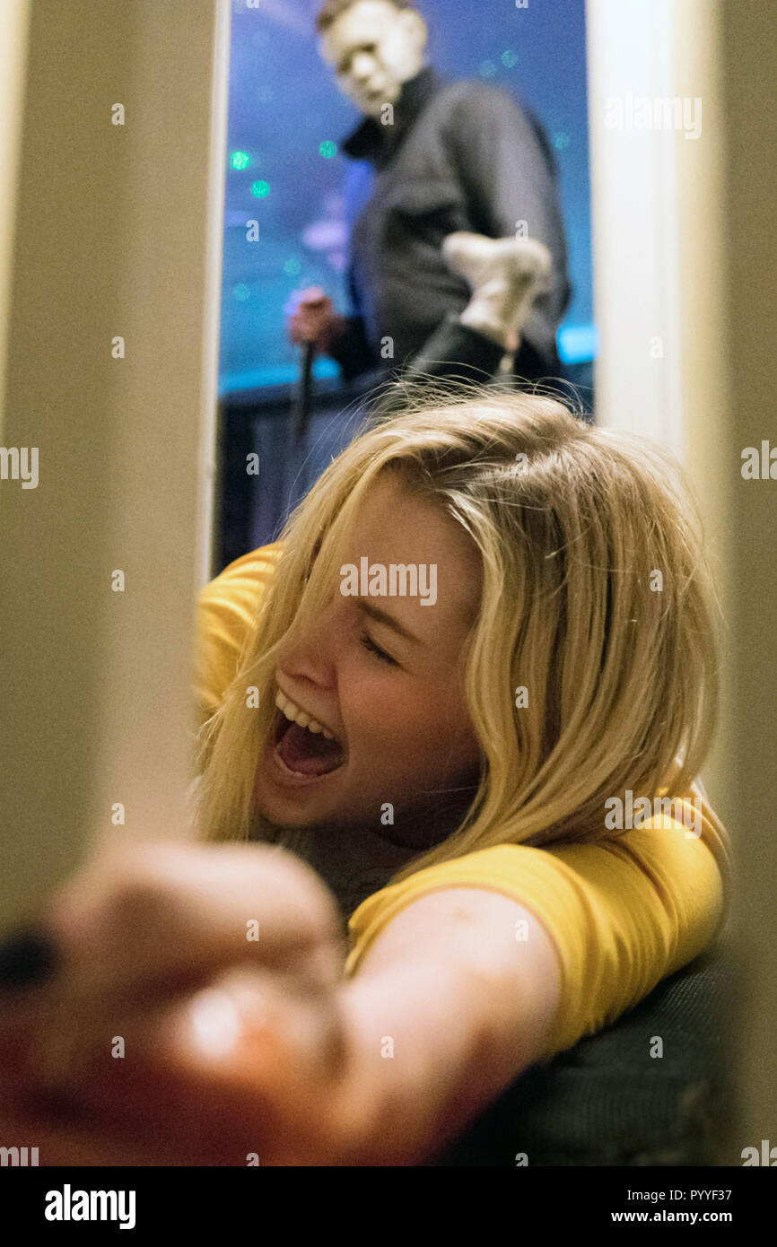 HALLOWEEN, Virginia Gardner, 2018. ph: Ryan Green /© Universal ...