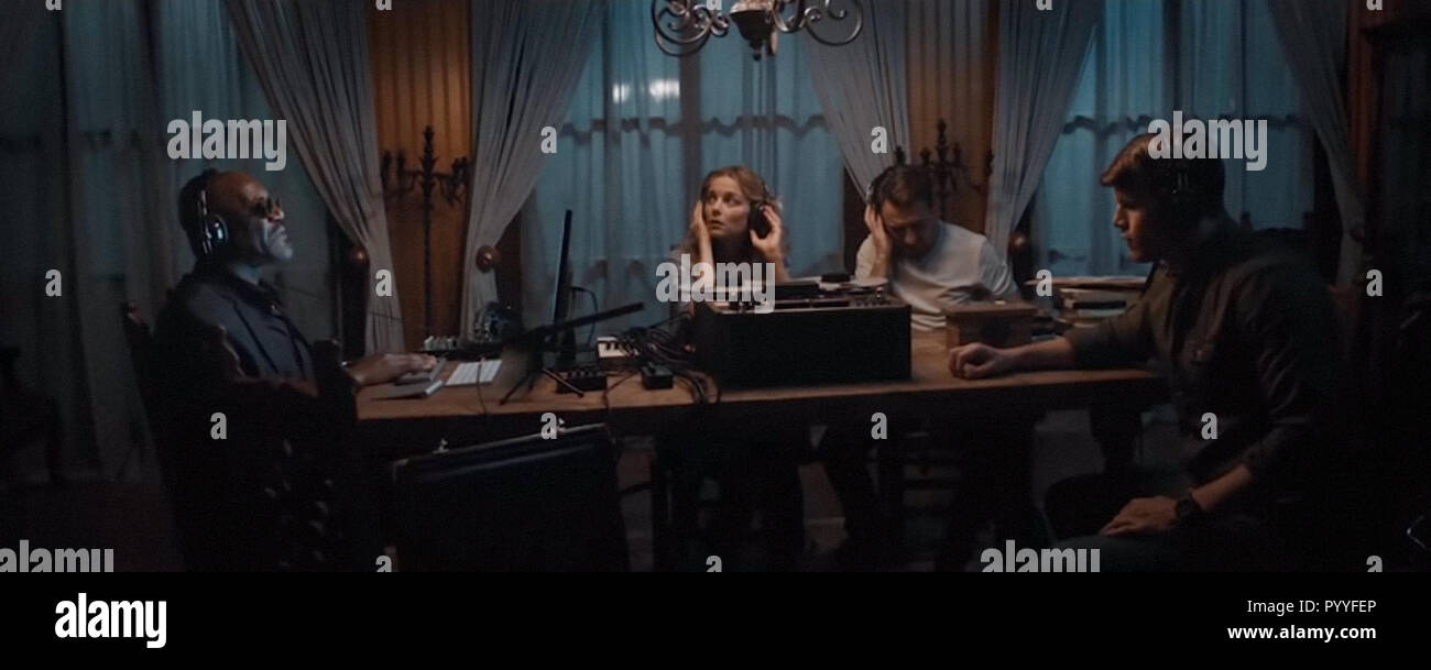 MALICIOUS, from left: Delroy Lindo, Bojana Novakovic, Josh Stewart, Ben ...