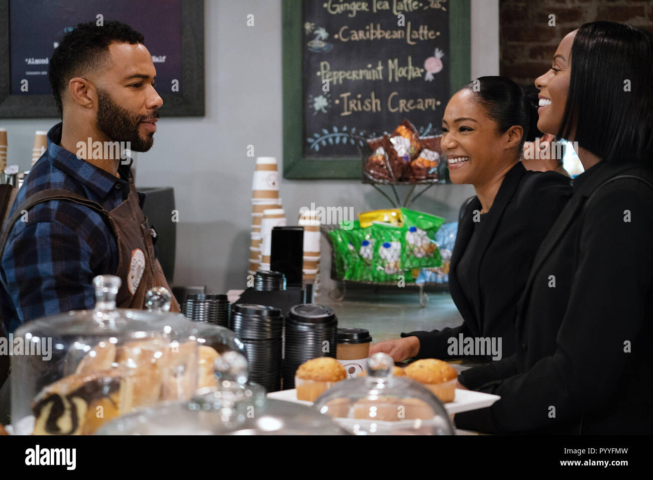 NOBODY'S FOOL, from left: Omari Hardwick, Tiffany Haddish, Tika Sumpter ...