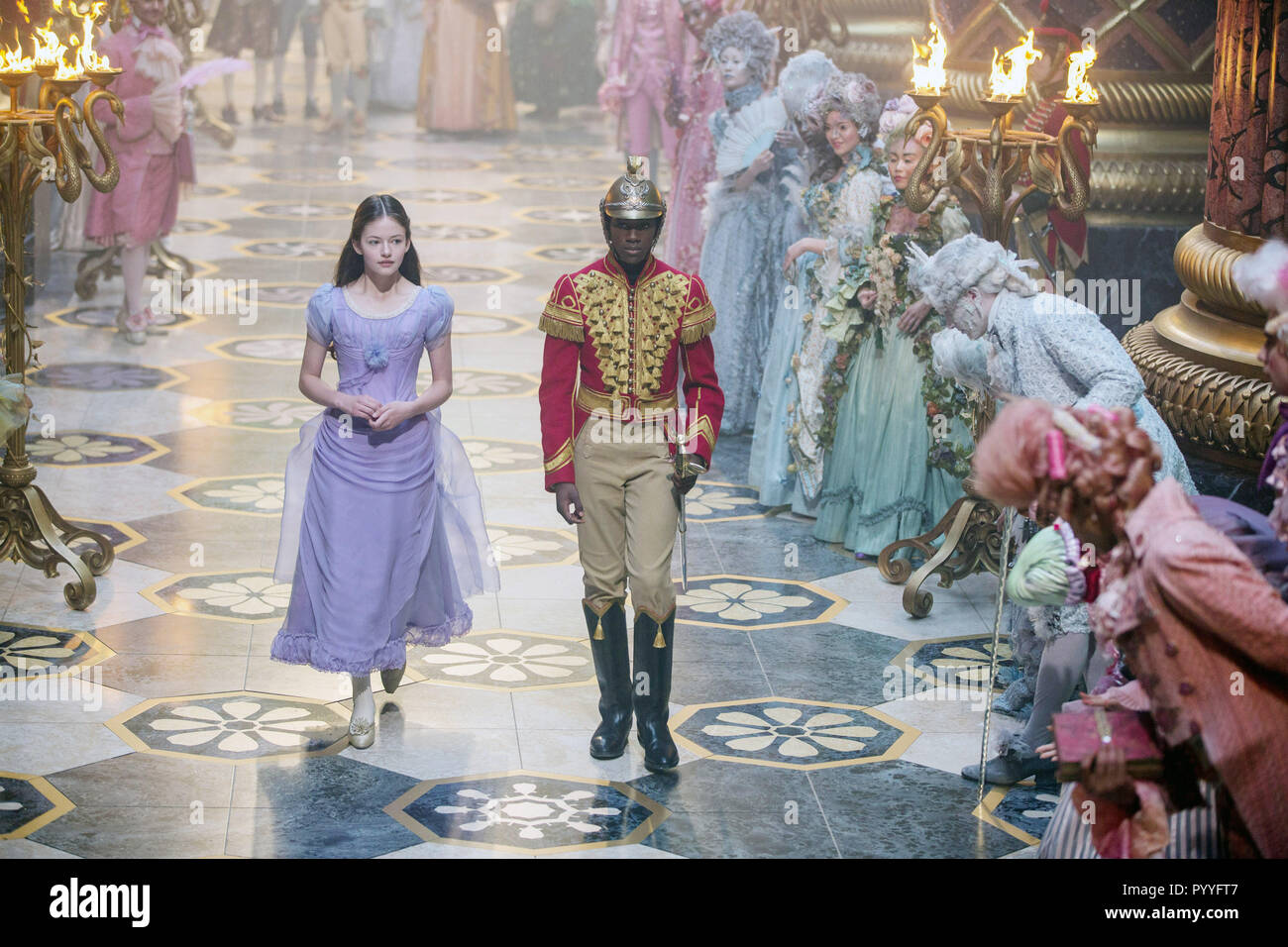THE NUTCRACKER AND THE FOUR REALMS, from left: Mackenzie Foy, as Clara ...