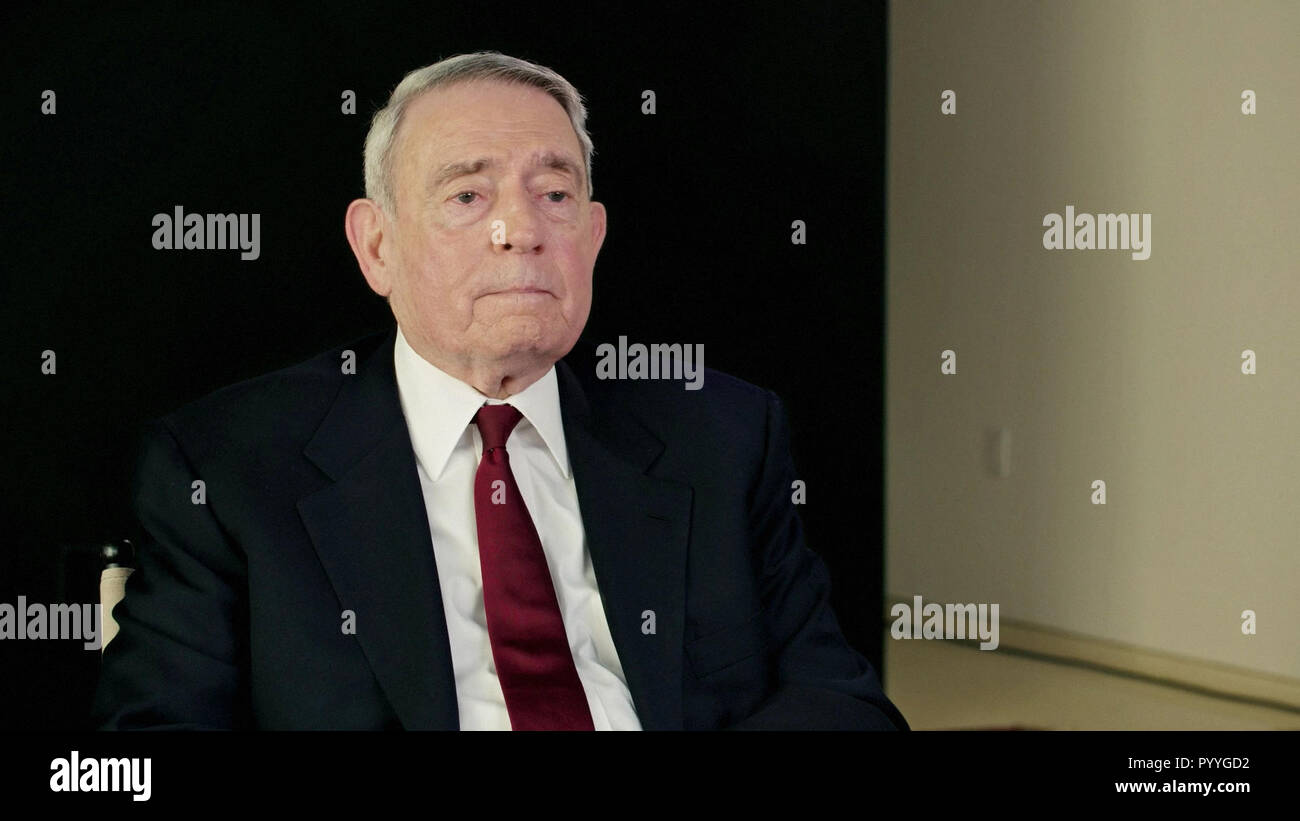 WATERGATE, Dan Rather, 2018. © History Films /Courtesy Everett ...