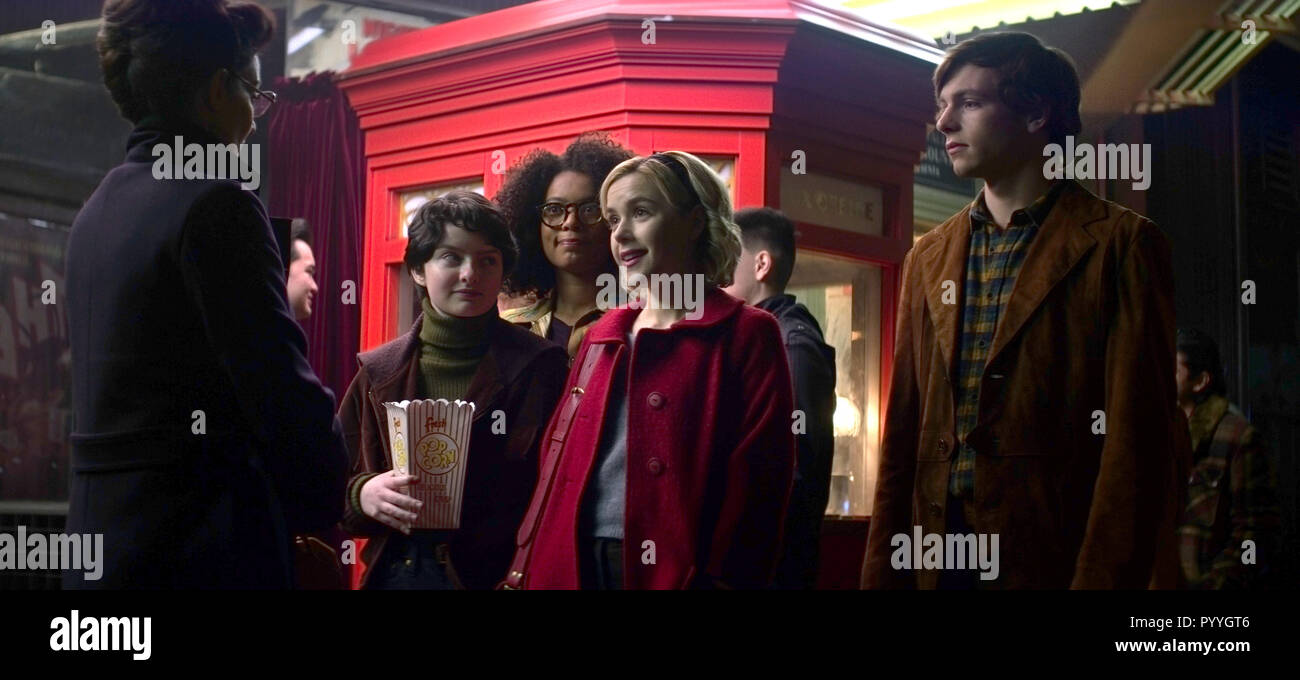 CHILLING ADVENTURES OF SABRINA, (l to r): Michelle Gomez, Lachlan ...