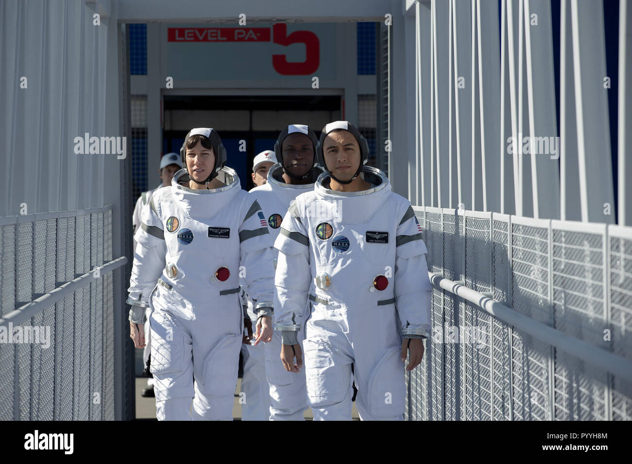 THE FIRST, from left: Rebecca Henderson, Kofi Boakye, Franco Gonzalez ...