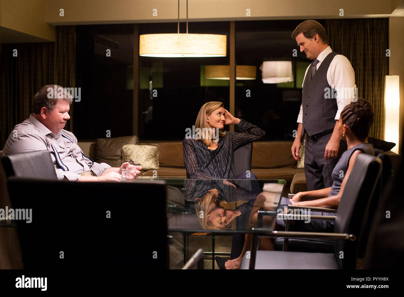 THE FIRST, from left: John 'Spud' McConnell, Natascha McElhone, D.W ...