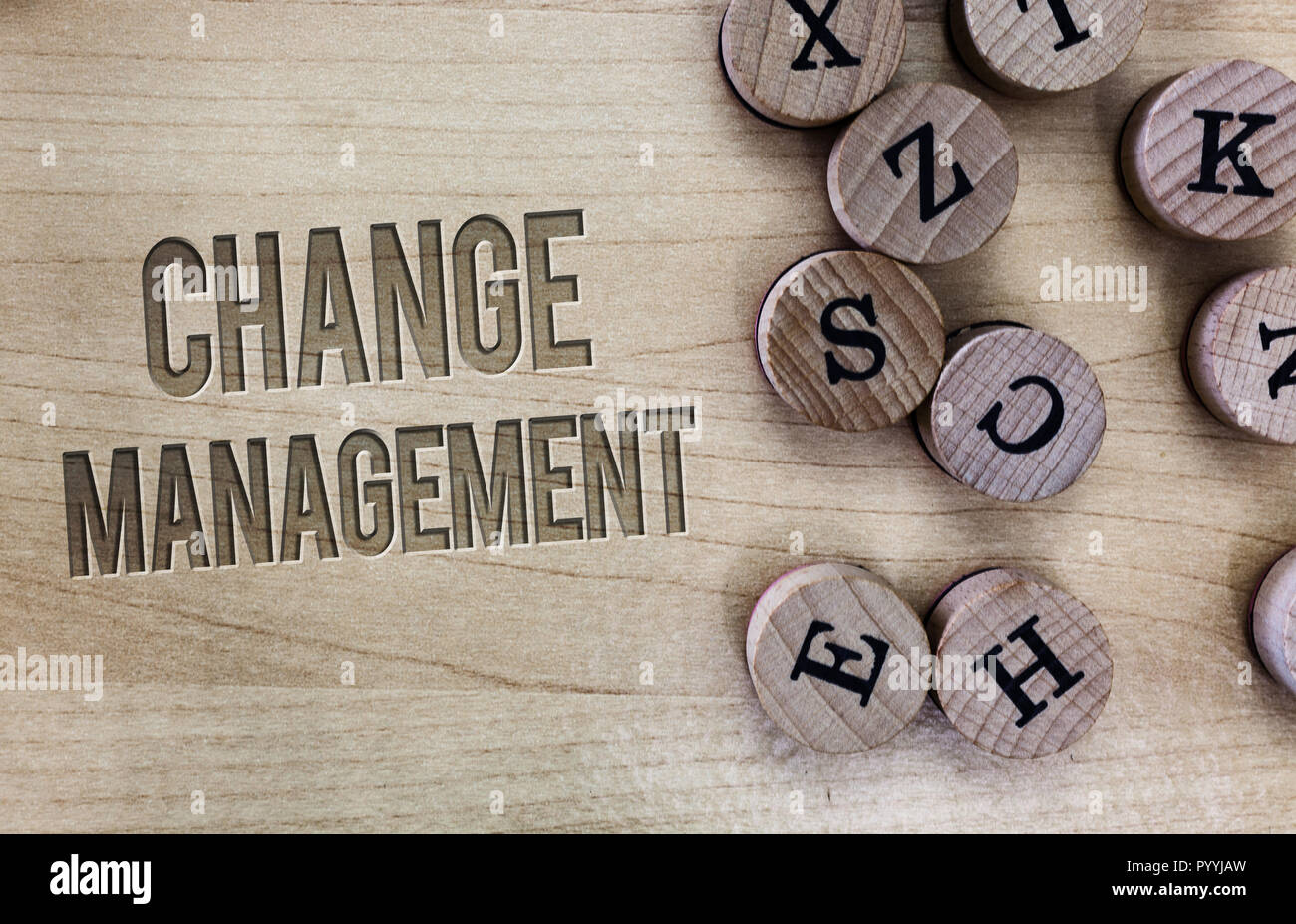 Conceptual hand writing showing Change Management. Business photo ...