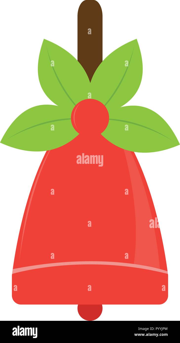 Isolated christmas bell icon Stock Vector Image & Art - Alamy