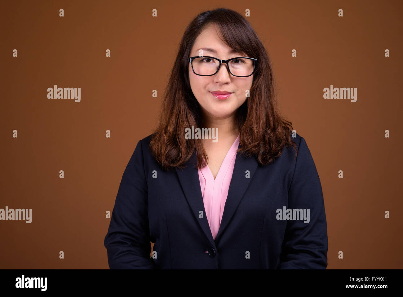 Beautiful nerd girl glasses hi-res stock photography and images - Alamy