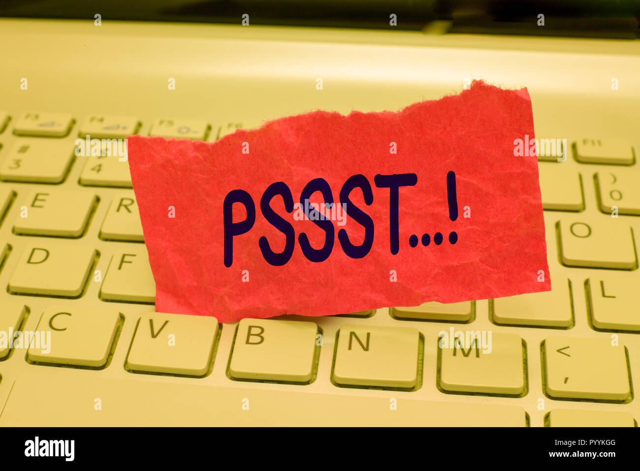 Ssst hi-res stock photography and images - Alamy