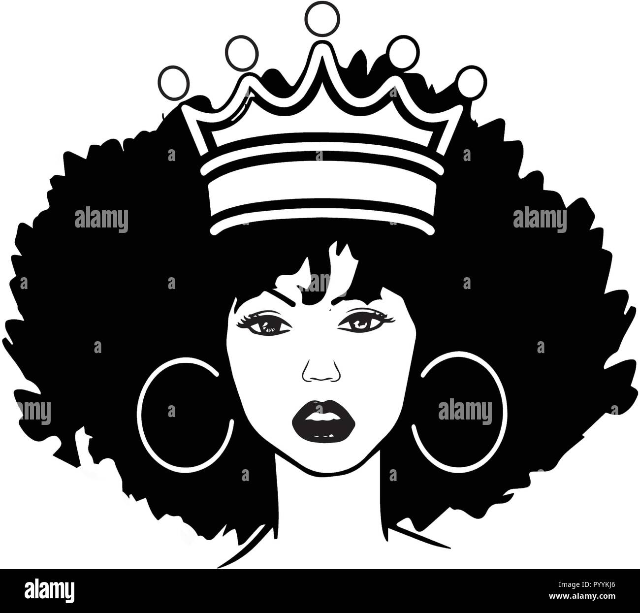 this are African American beautiful queen, divas Classy ladies Stock ...