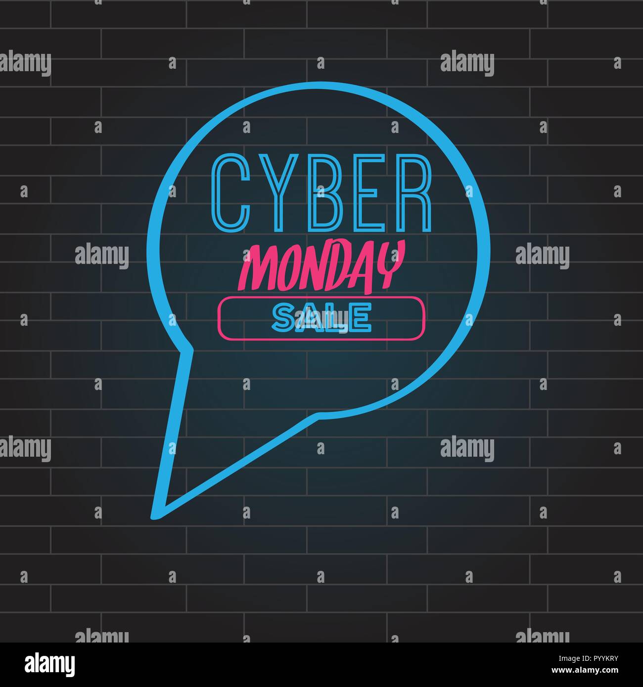 Cyber monday sale chat Stock Vector Images - Alamy