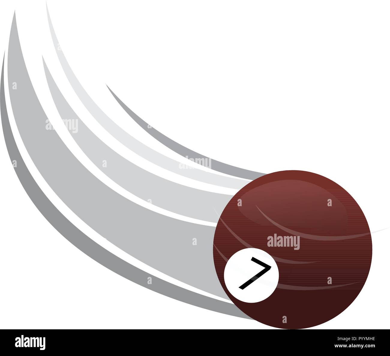 Pool ball icon with an effect Stock Vector Image & Art - Alamy