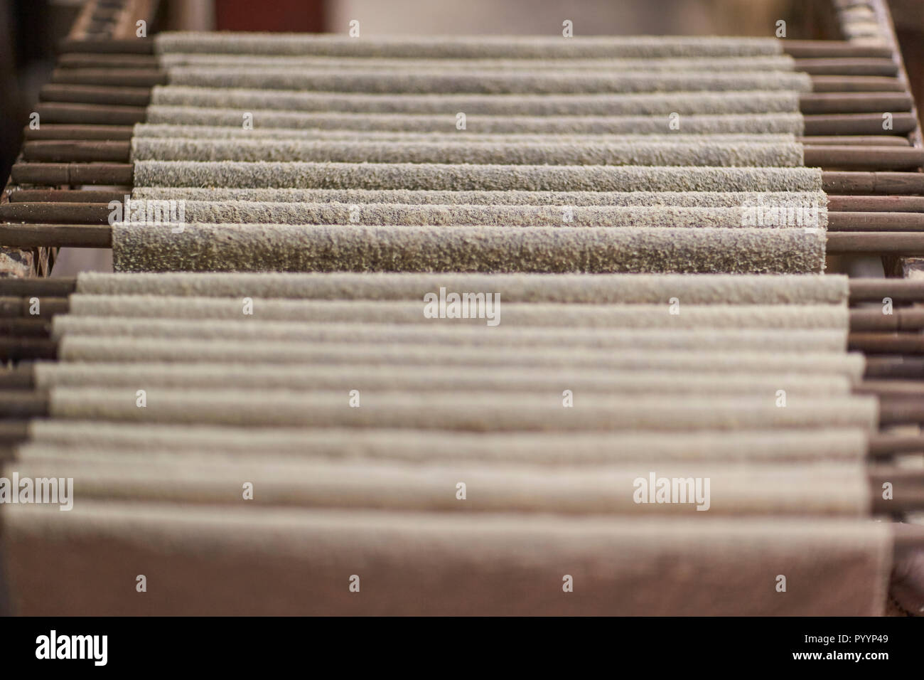 Japanese traditional Edo Komon workshop Stock Photo - Alamy