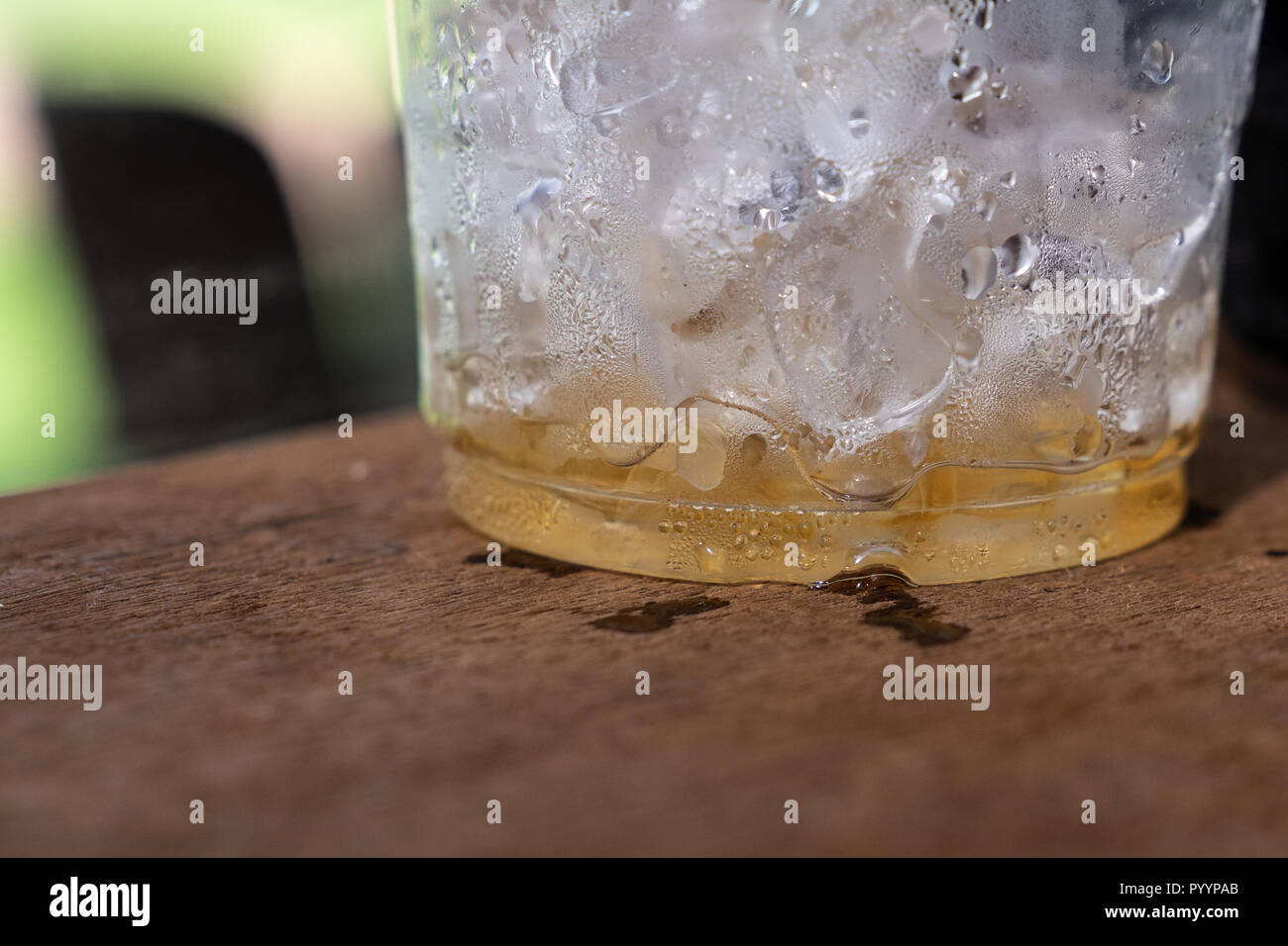 close up texture of water drop on plastic cup Stock Photo - Alamy