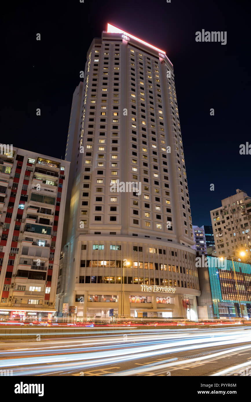 The Excelsior Hotel, Hong Kong, China Stock Photo - Alamy