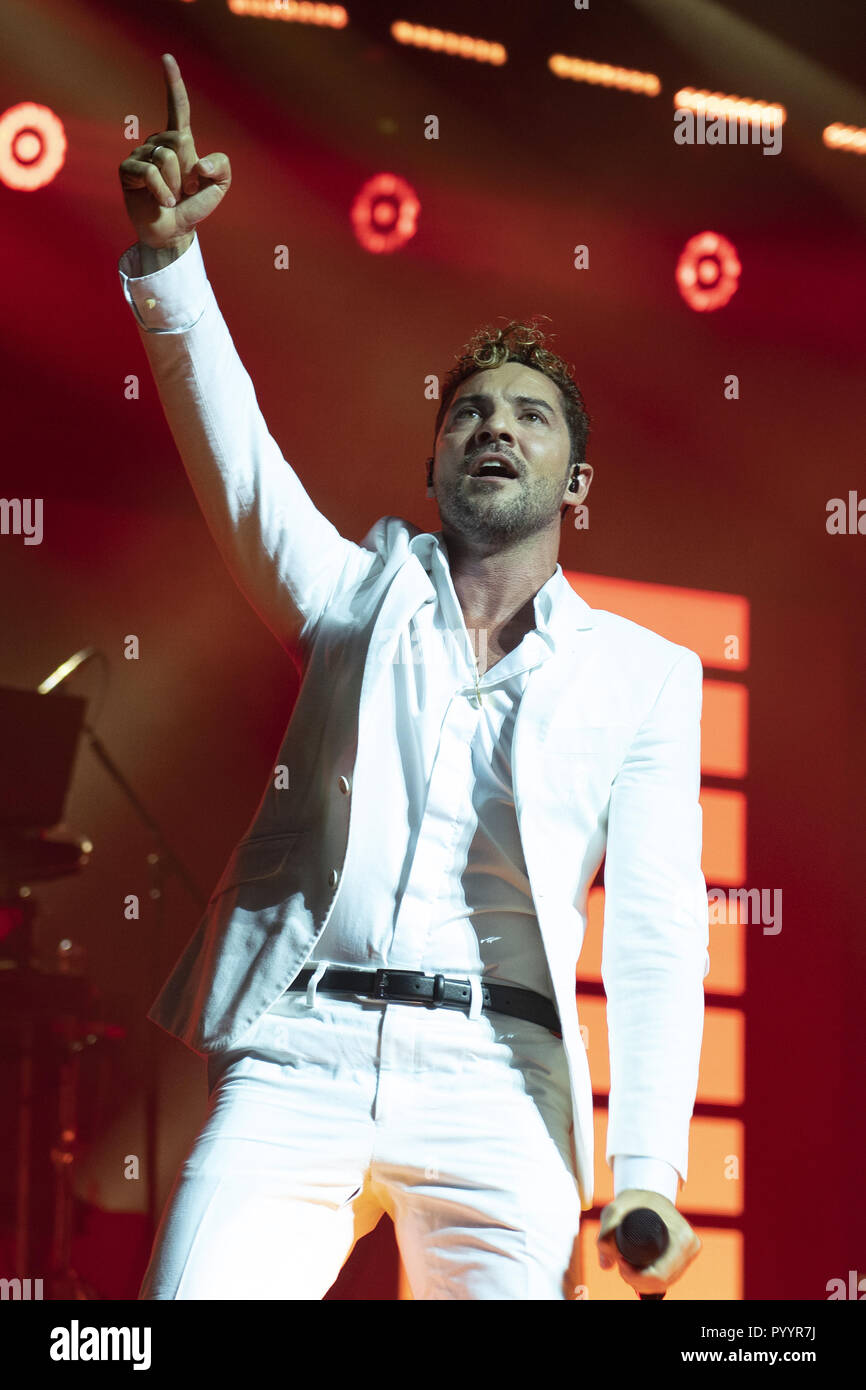 David Bisbal performs at the Teatro Real in Madrid, Spain Featuring ...
