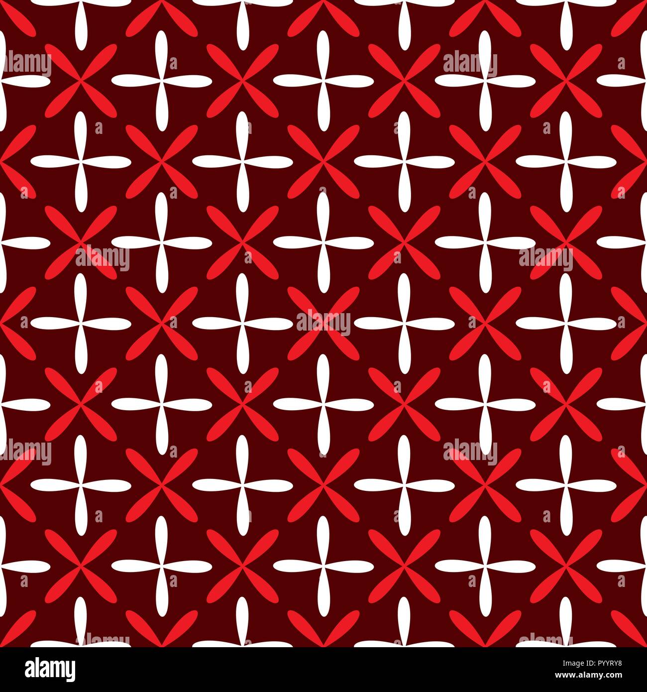 Seamless abstract grid art dark white red pattern Stock Vector Image ...