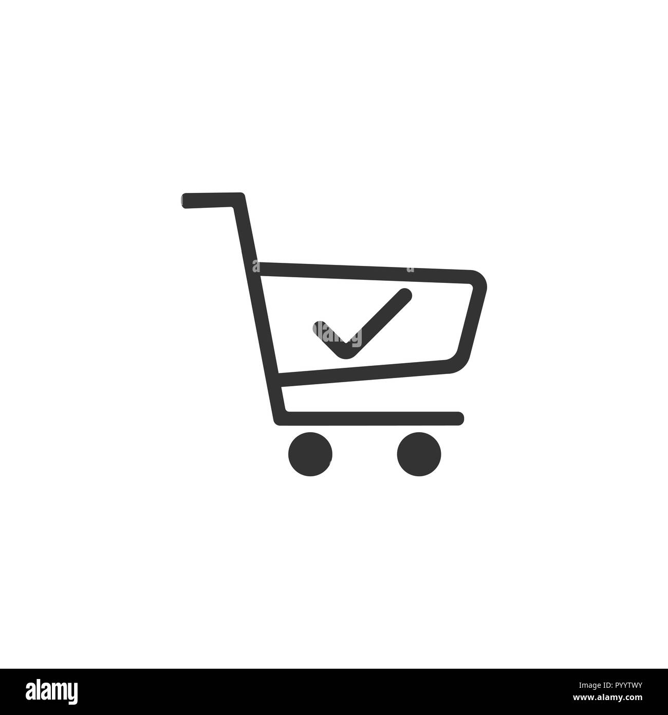 Hand truck icon, trolley icon. Vector illustration Stock Vector Image ...