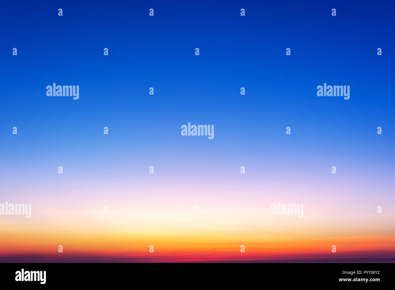 Sunset gradient background Stock Photo - Alamy