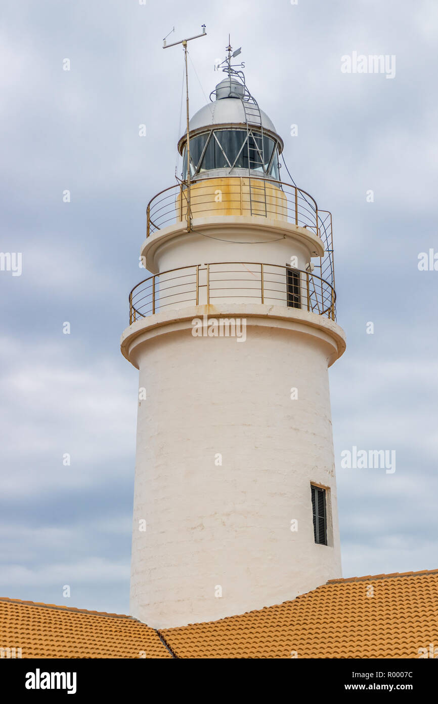 Far de capdepera lighthouse at punta de capdepera hi-res stock ...