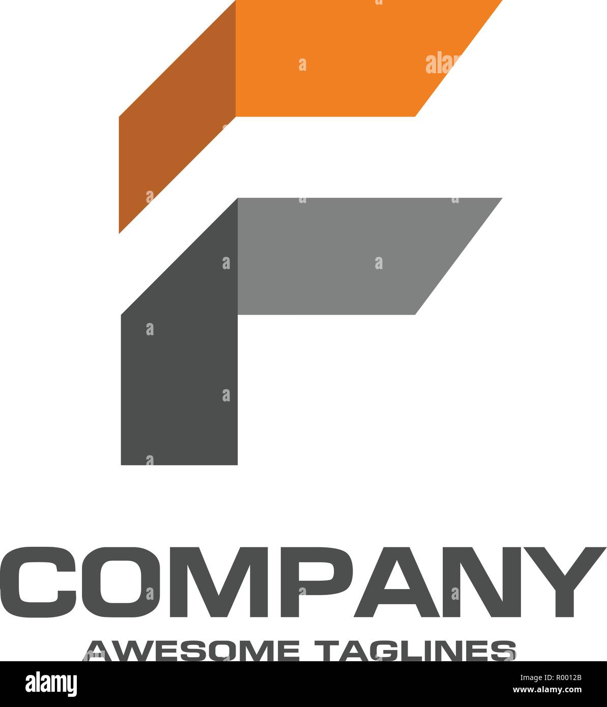 unique letter F creative logo template vector illustration, Logo for ...