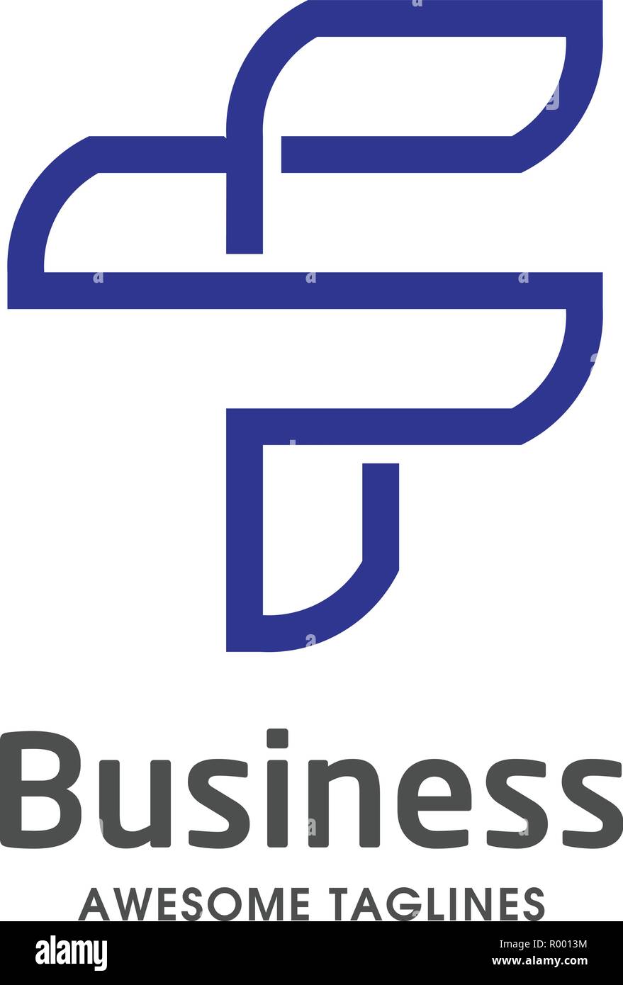 unique letter F creative logo template vector illustration, Logo for ...