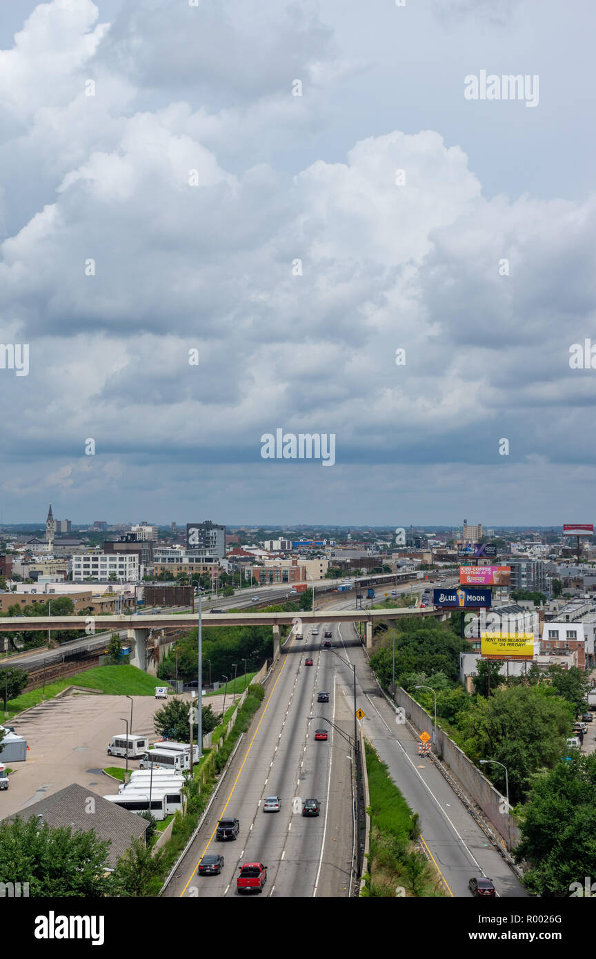 The road infrastructure of the city of Philadelphia Stock Photo - Alamy