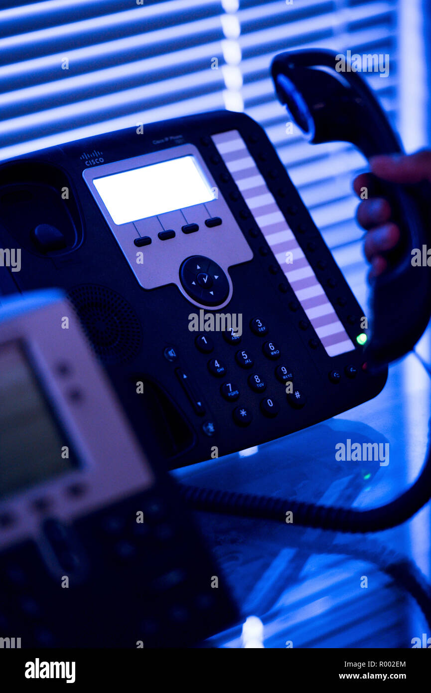 Modern telephone switchboard hi-res stock photography and images - Alamy