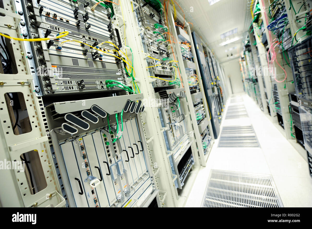 IT computer server rooms and data centre, UK Stock Photo - Alamy