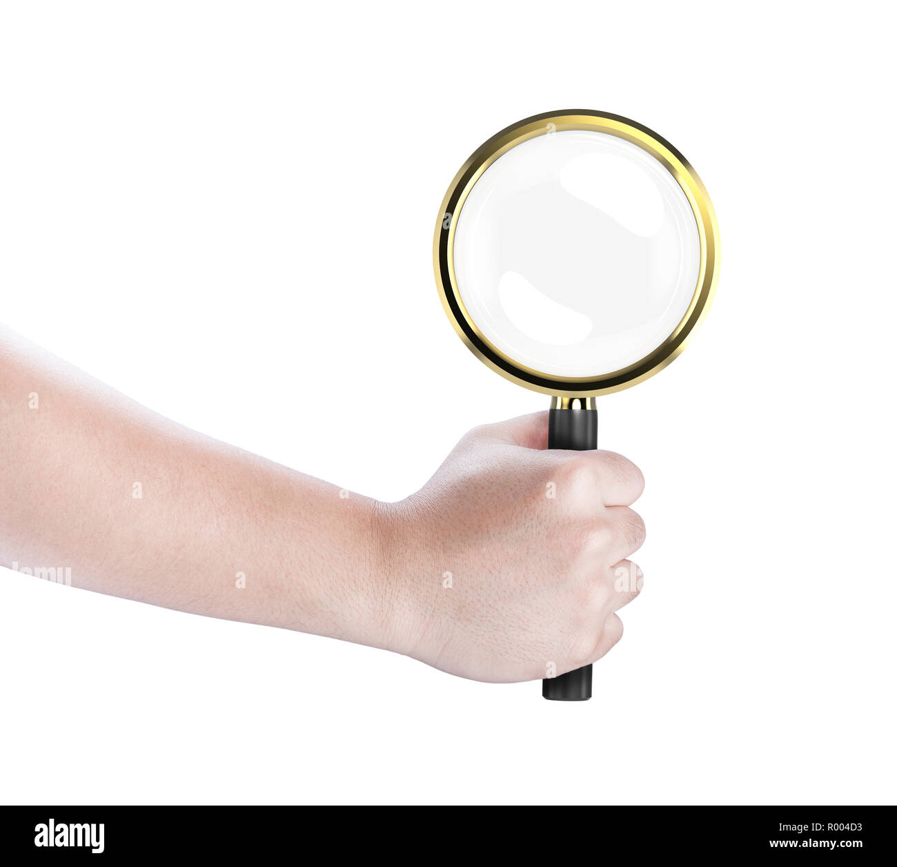 3d human magnifying glass hi-res stock photography and images - Alamy
