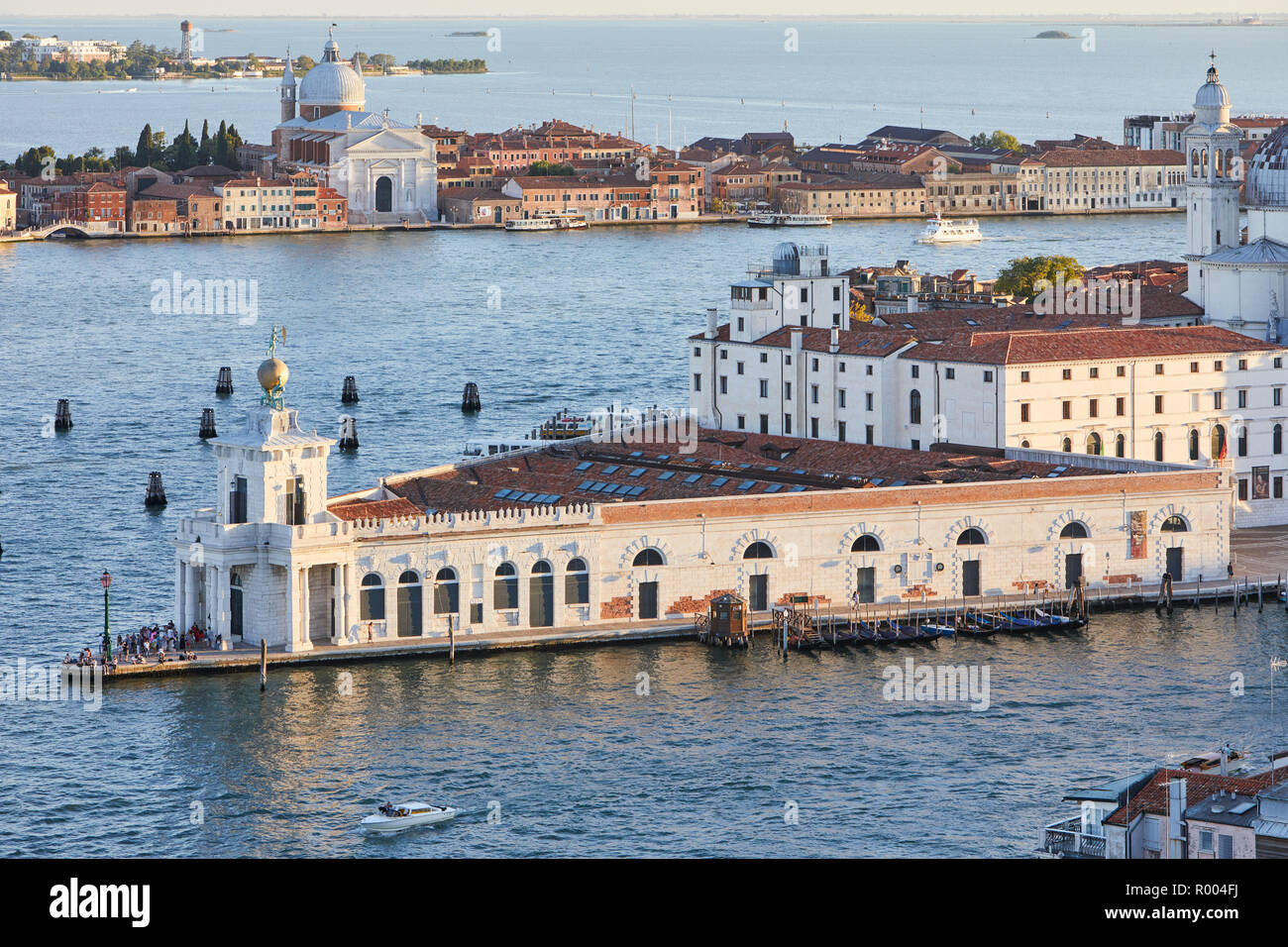 VENICE, ITALY - AUGUST 12, 2017: Punta della Dogana, old customs ...