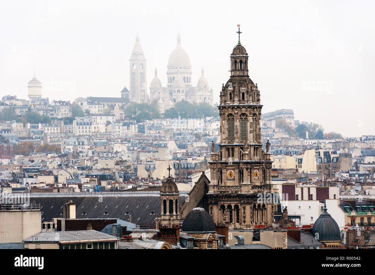 Paris, France. Saint Trinity Roman Catholic Church in Paris, France ...