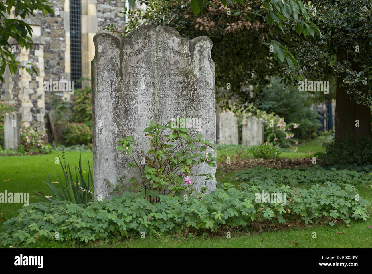 gravestone, Parish Church of St. Mary The Virgin, Dover, England, Great ...