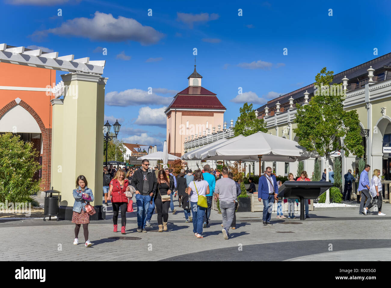 Designer Outlet B5, Wustermark, Brandenburg, Germany, Deutschland Stock ...
