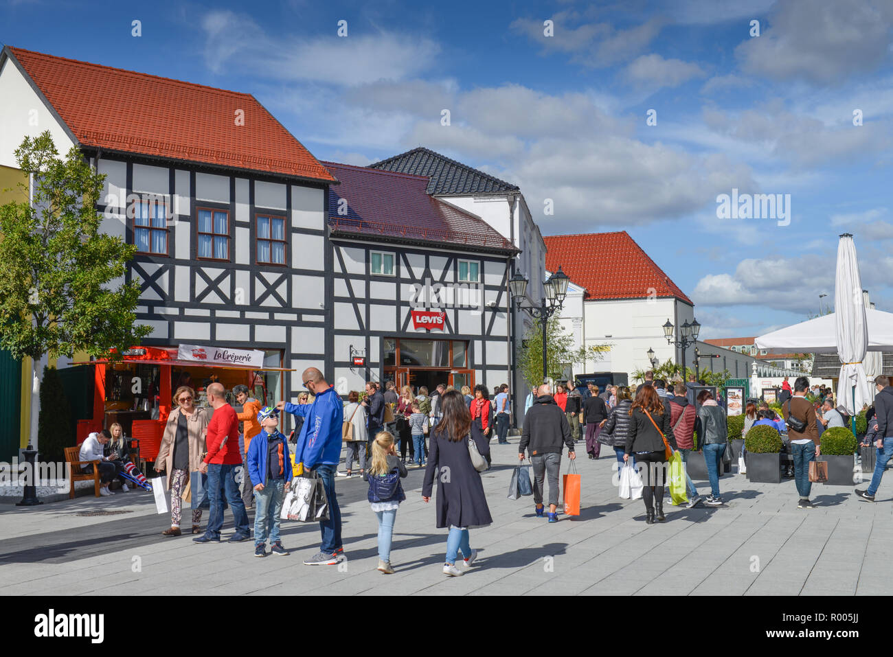 Designer Outlet B5, Wustermark, Brandenburg, Germany, Deutschland Stock ...