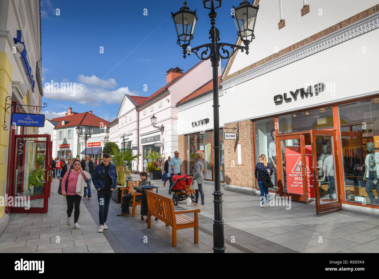 Designer Outlet B5, Wustermark, Brandenburg, Germany, Deutschland Stock ...