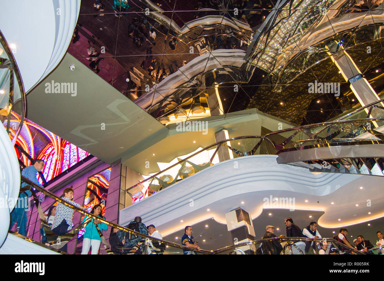 Cruise Ship Atrium High Resolution Stock Photography and Images - Alamy