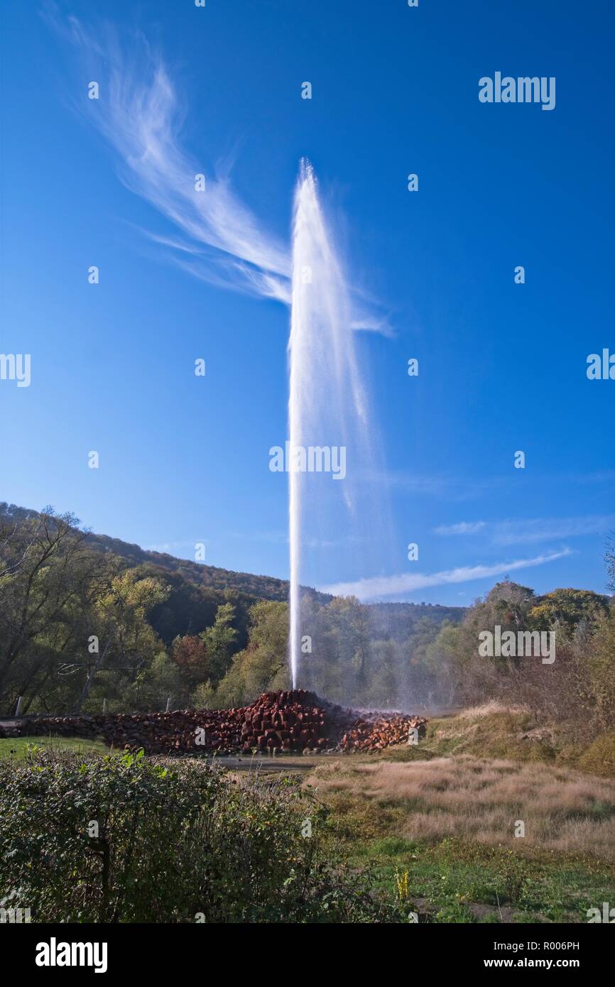 COLD WATER GEYSER ANDERNACH GERMANY Stock Photo - Alamy