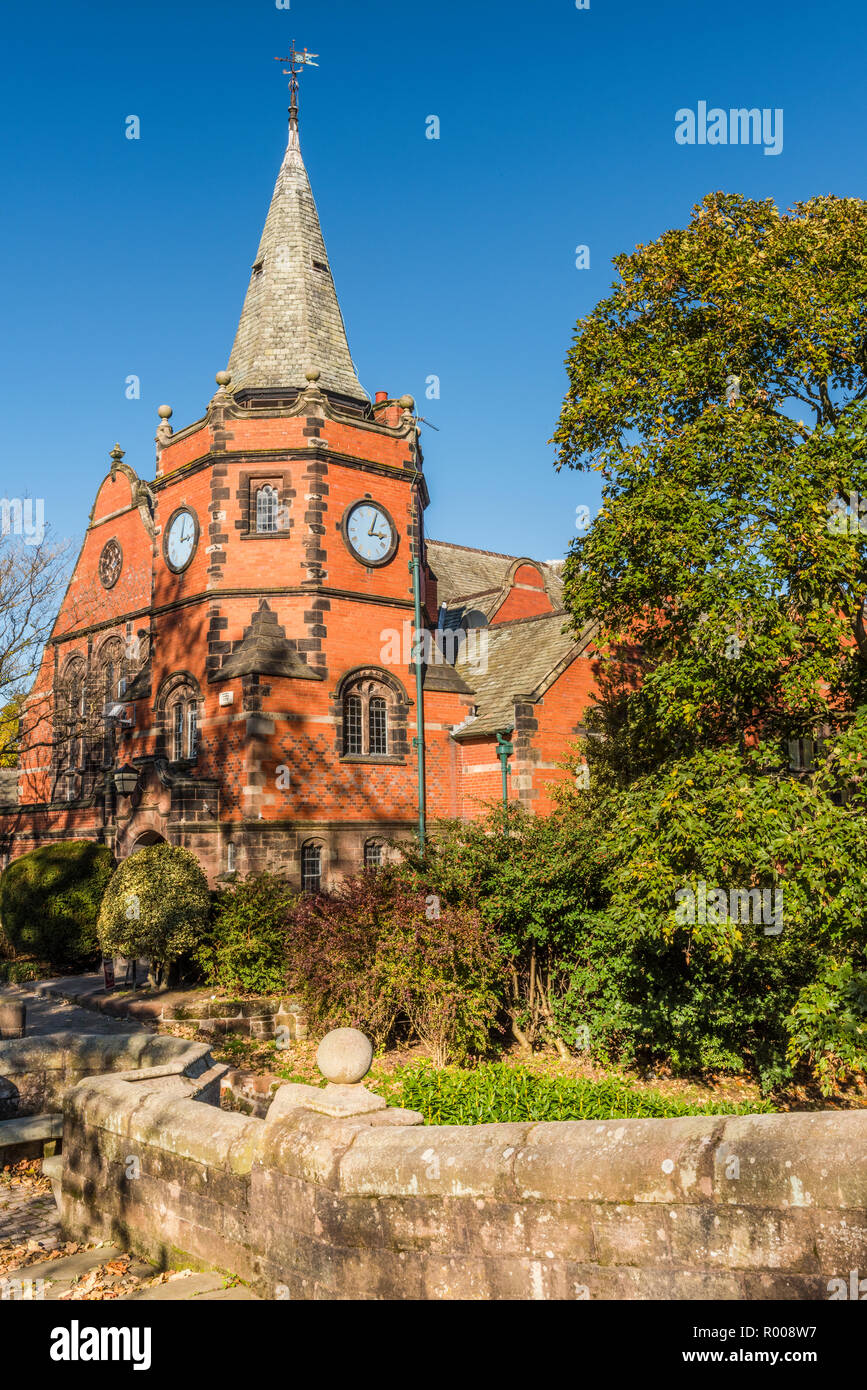 The Lyceum Hall, Port Sunlight, Wirral, Merseyside Stock Photo - Alamy